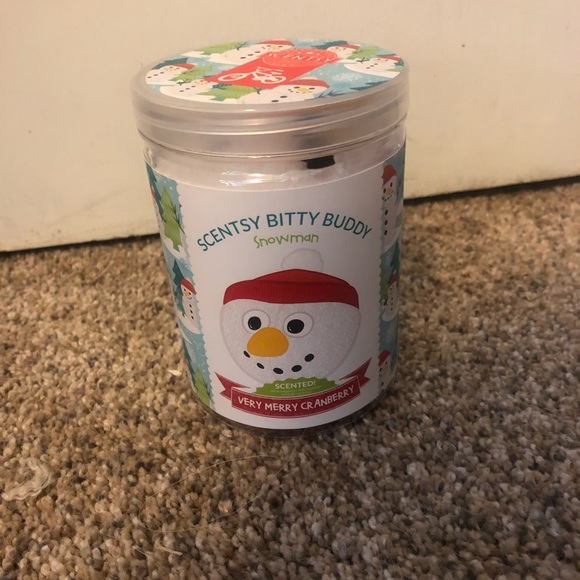Scentsy | Toys | Scentsy Bitty Buddy Snowman With Very Merry Cranberry ...